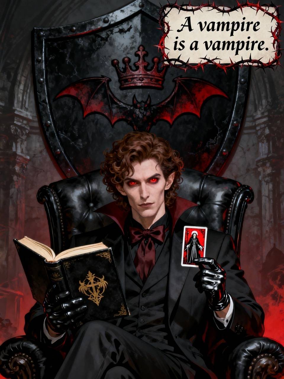 A vampire is a vampire — by The cute and pretty little pig — AlphaNovel