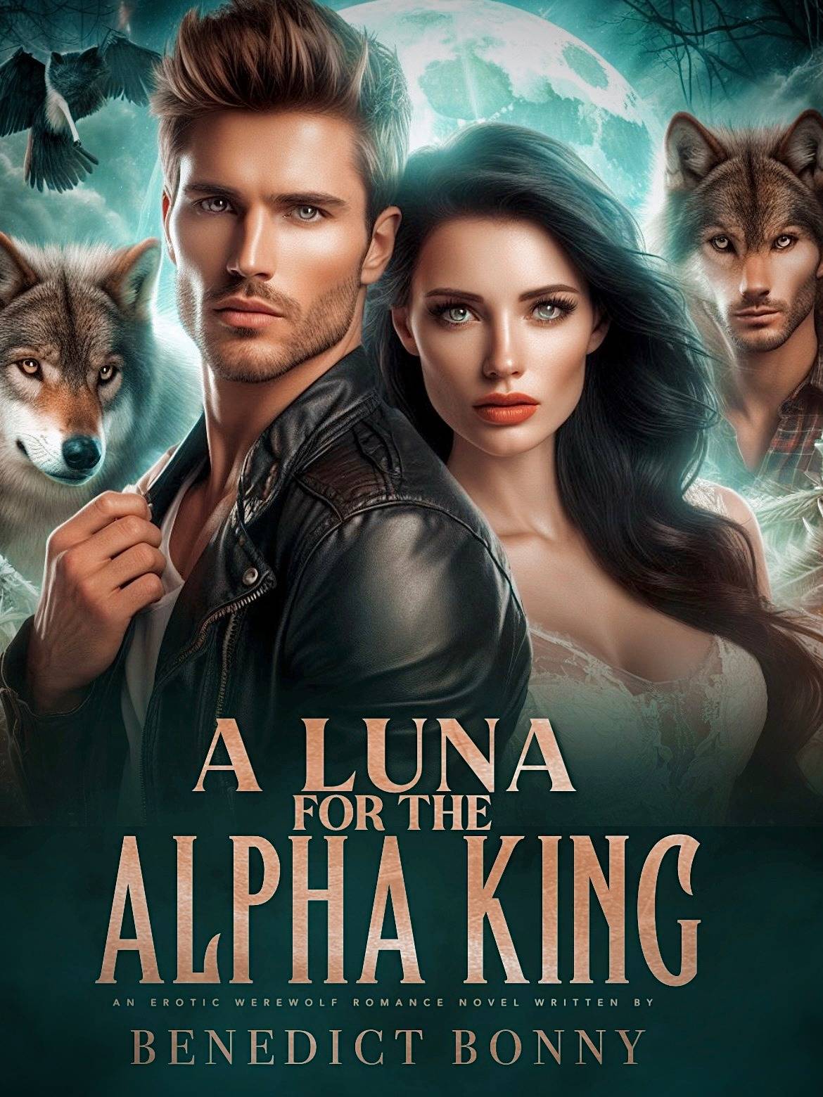 A Luna For The Alpha King — by Benedict Bonny — AlphaNovel